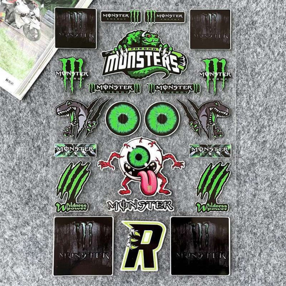 High-quality Outdoor Waterproof Talon Reflective Vinyl Stickers – wookaka