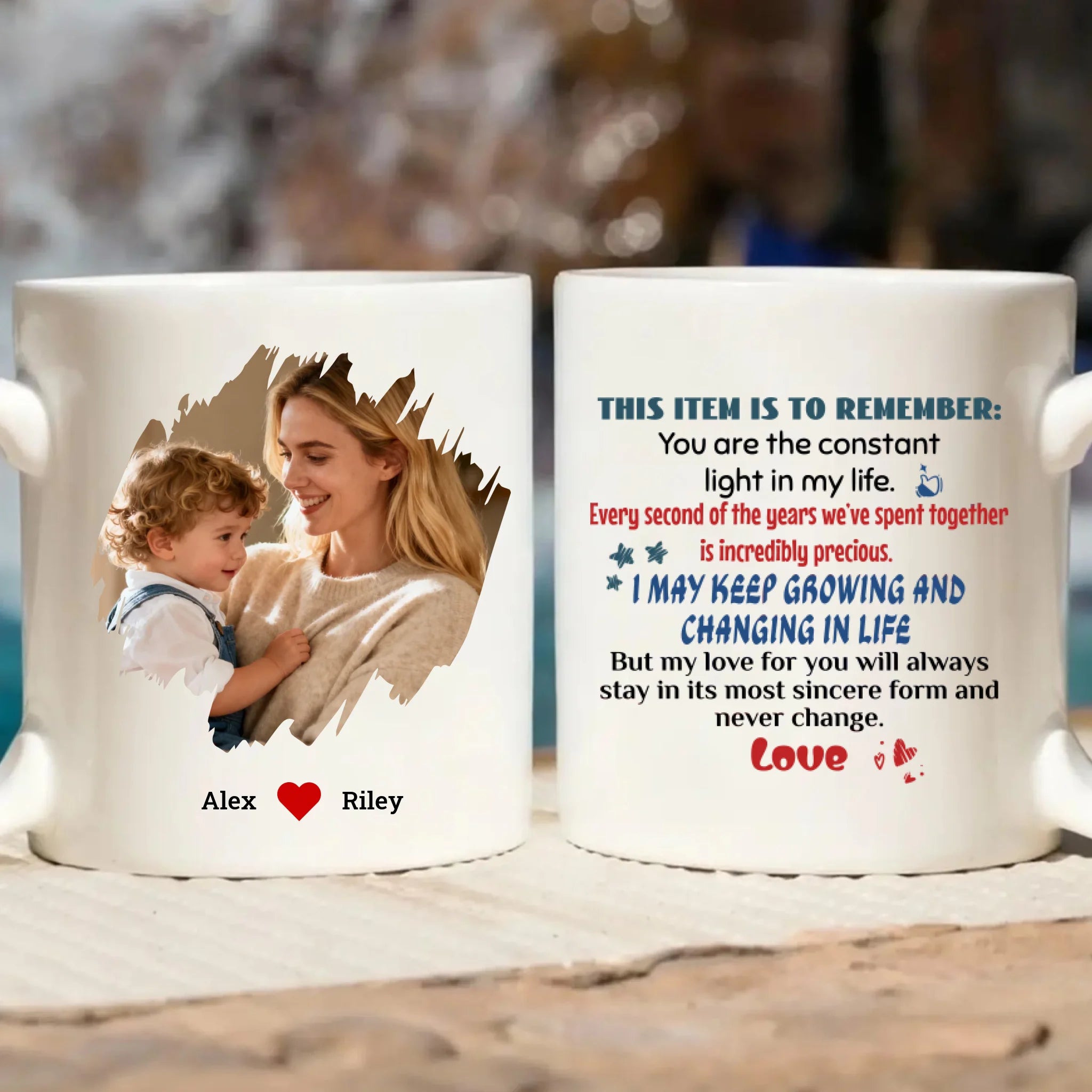 Cartoonized Photo - Personalized Custom Coffee Mug – wookaka